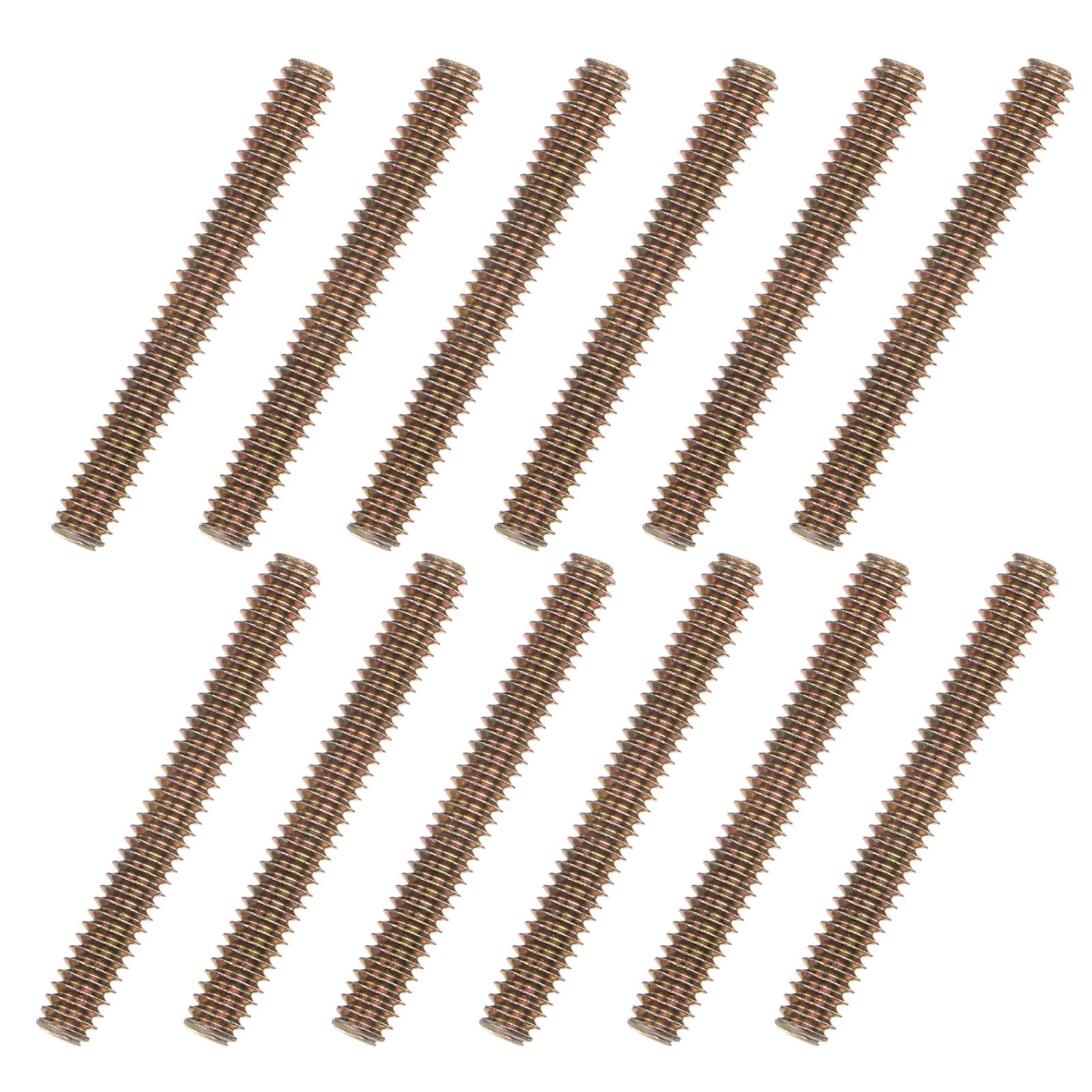 12pcs 1/4"-20 Fully Threaded Rod Bar Studs for Furniture Mounting ...