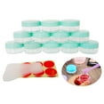 12pcs 10 Gram 10ml Travel Cosmetic Containers Sample Jars with Lids ...