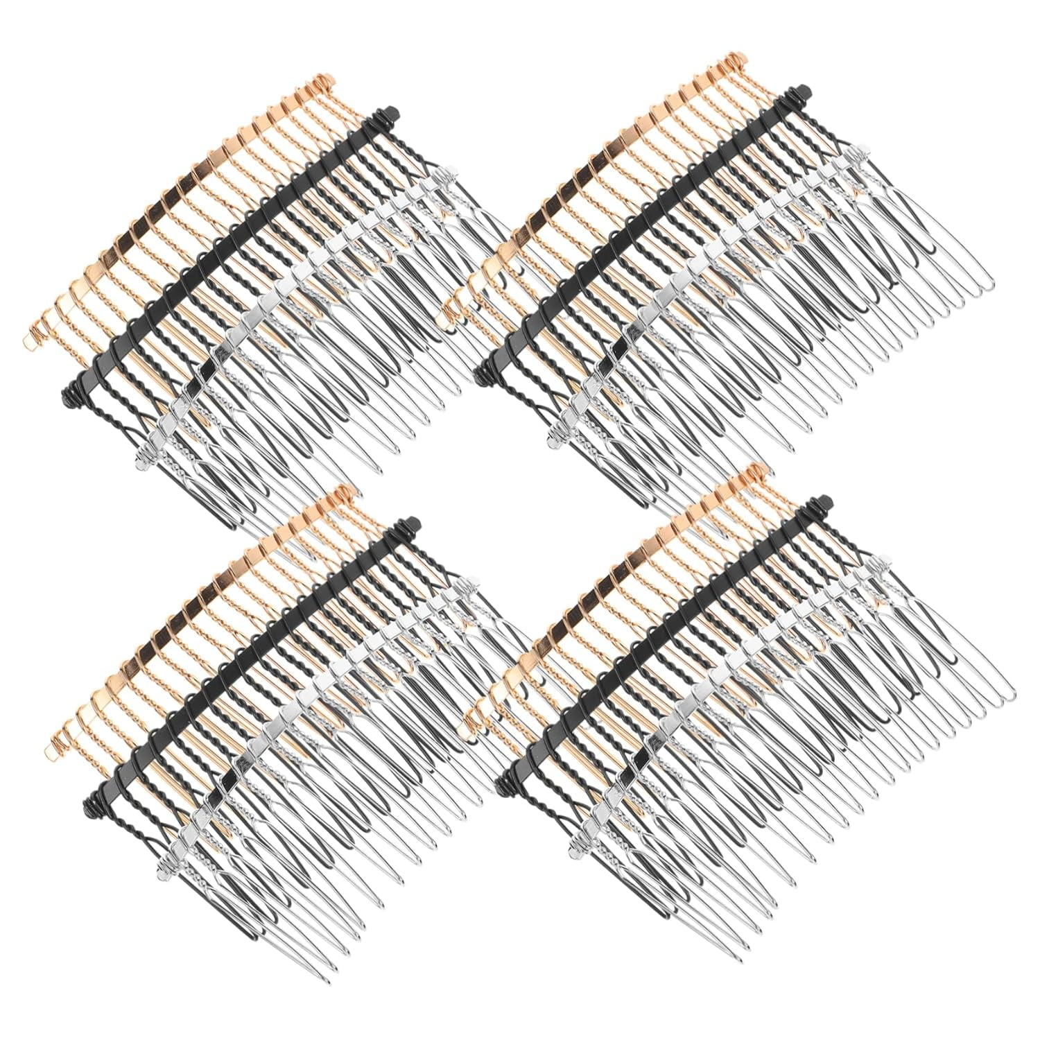 12pcs 20 Hair Comb Clips Hair Combs Insert Comb Hair Barrettes for ...