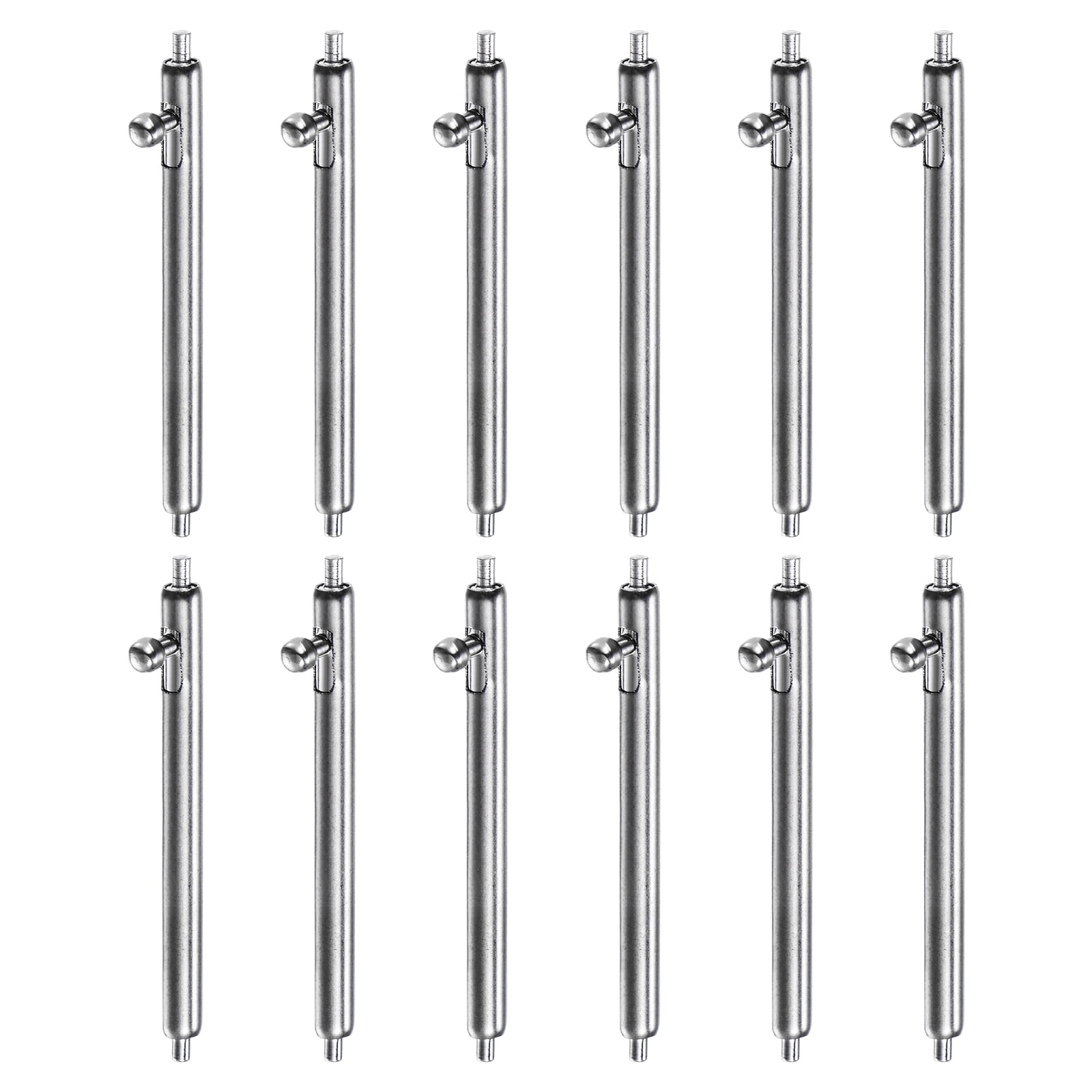 12pcs 20mm Quick Release Spring Bar 1.8mm Diameter Stainless Steel ...