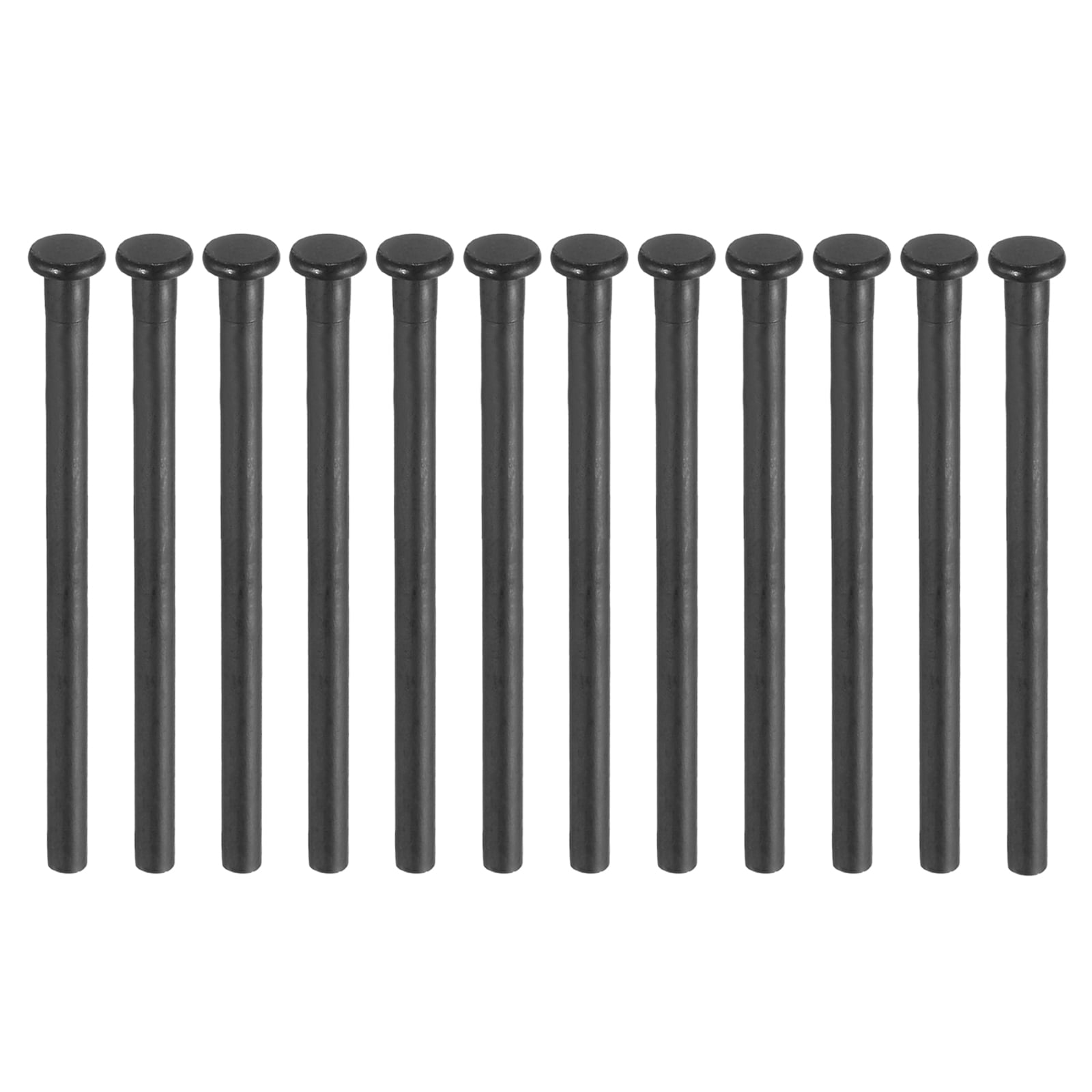 12pcs 3.5 Inch Door Hinge Pins, Removable Brushed Door Hinge for Wood ...