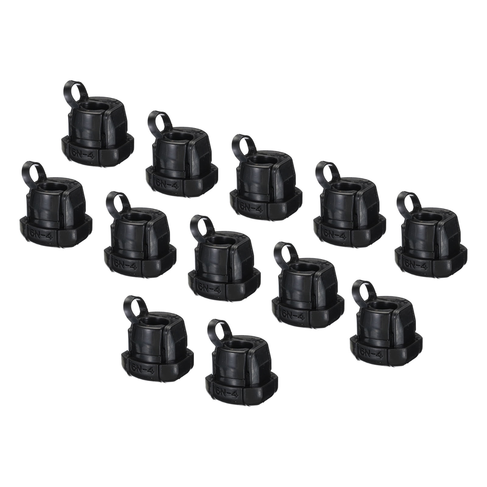 12pcs 4.5-5.5mm Strain Relief Cord Connector Cable Bushing Boot Sleeve ...
