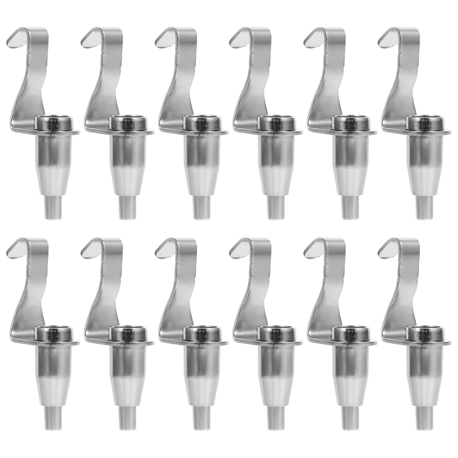12pcs Picture Rail Hooks Professional Wire Rope Hooks Picture Display ...