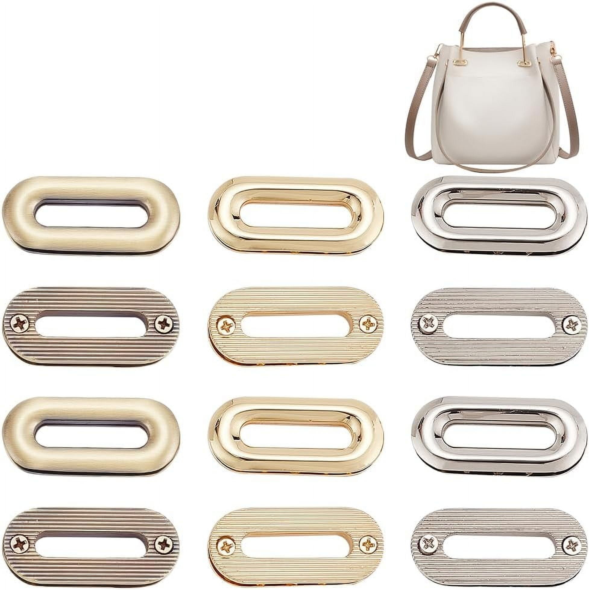 12pcs Alloy Eyelets Grommets 3 Color Metal Screw-in Together Eyelets ...