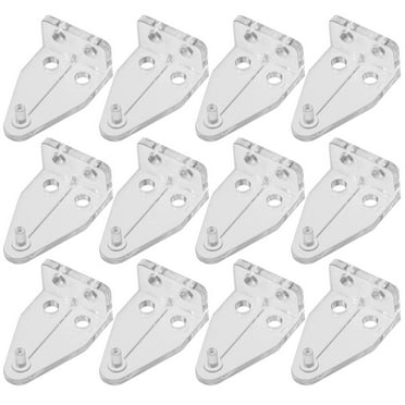 PAPADA 6 Pieces Vertical Blind Bracket White Profile Box Mounting ...