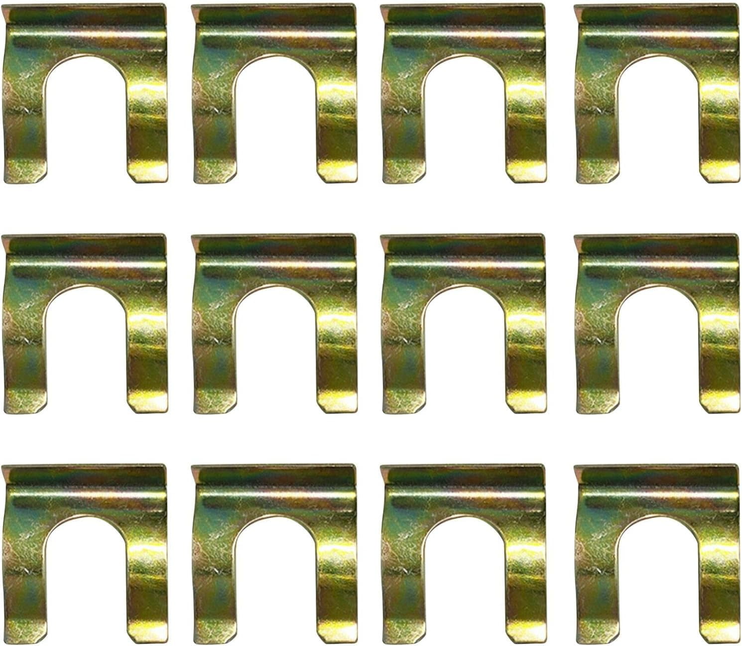 12pcs Brake Line Clips Metal Brake Line Retainer, U Shaped Steel ...