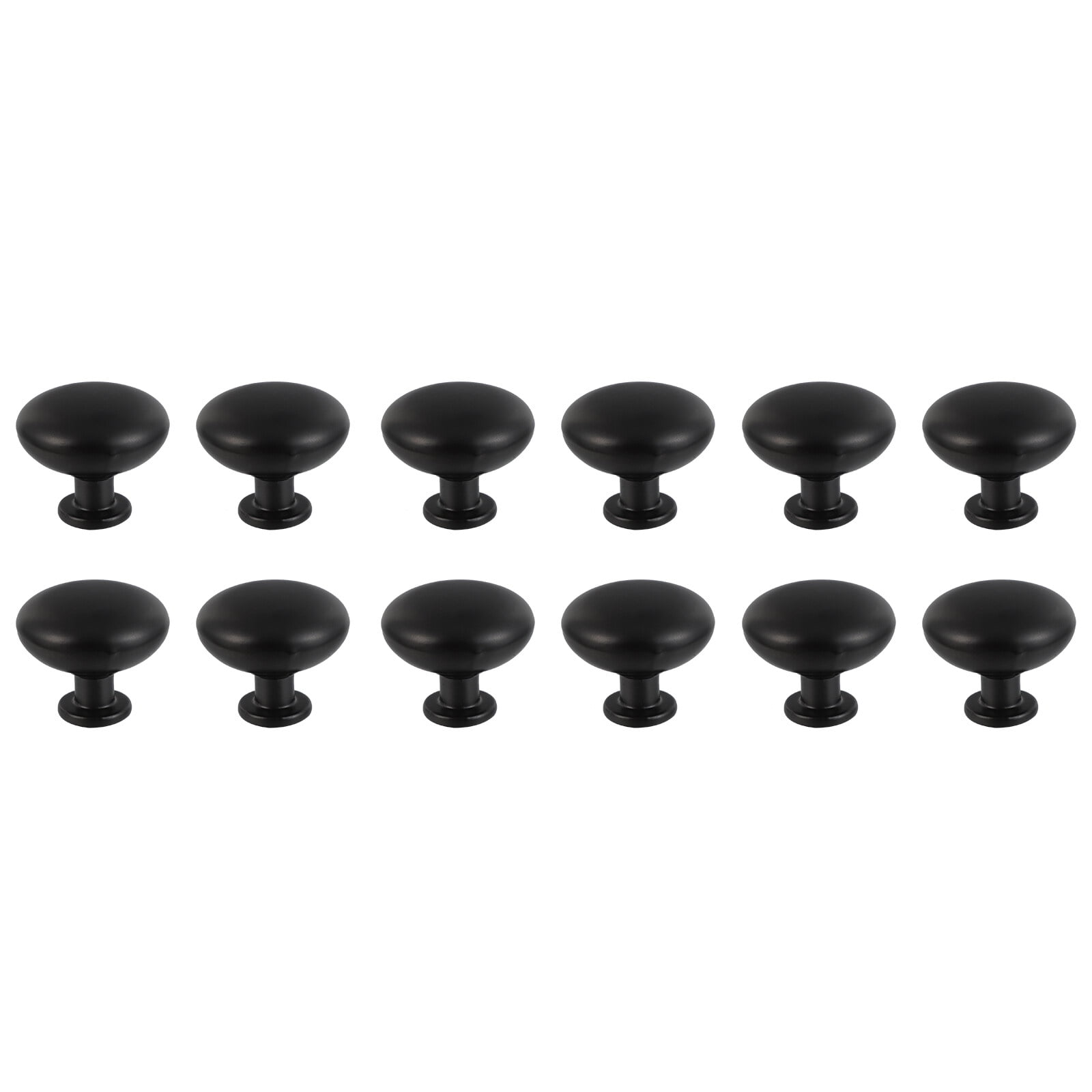 12pcs Cabinet Aluminum Knobs Simple Round Dresser Handles Drawer Pulls ...