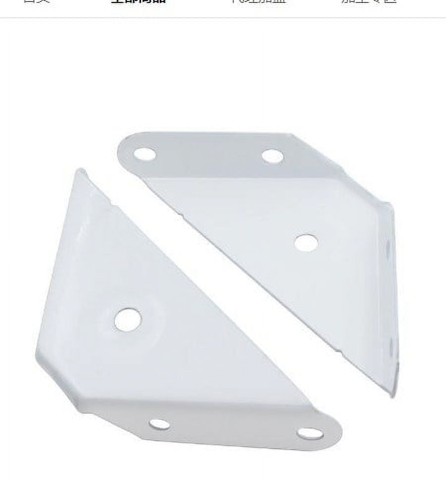12pcs Cabinet Triangle Corner Brackets Cabinet Corner Support Brackets ...