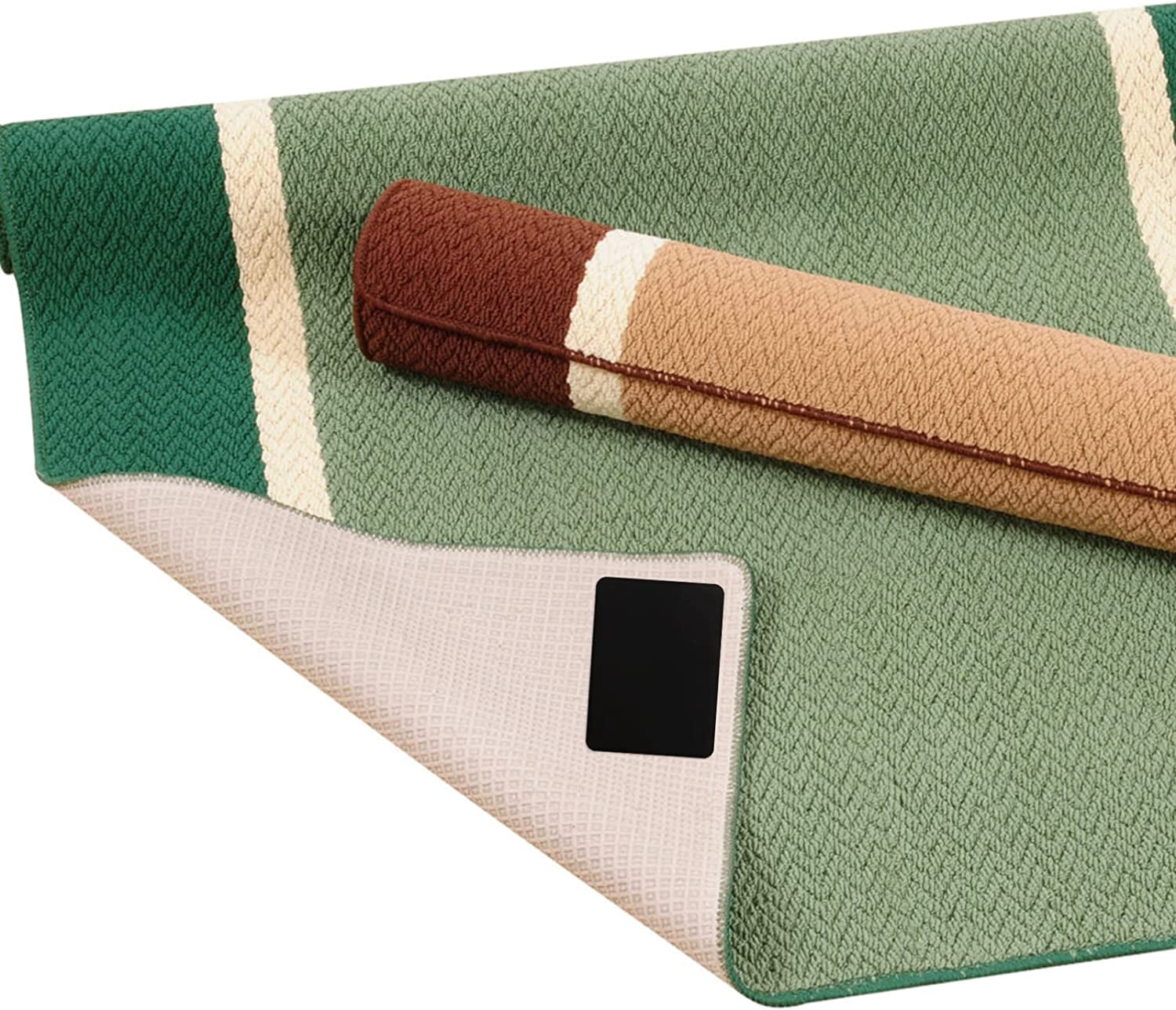 12pcs Carpet Anti-slip Stickers Area Rug Holder Carpet Tape Double ...