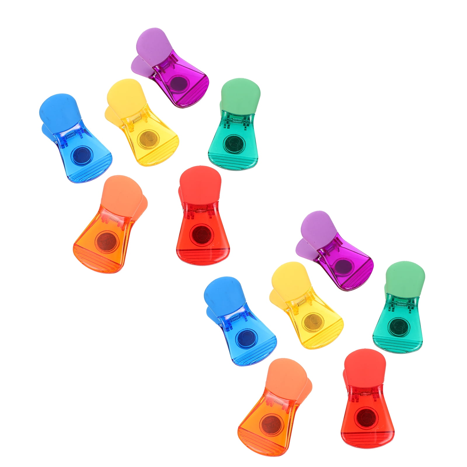 TABLZONE Plastic Bag Clips Easy Open Close Seal Snack Bags Home Use ...