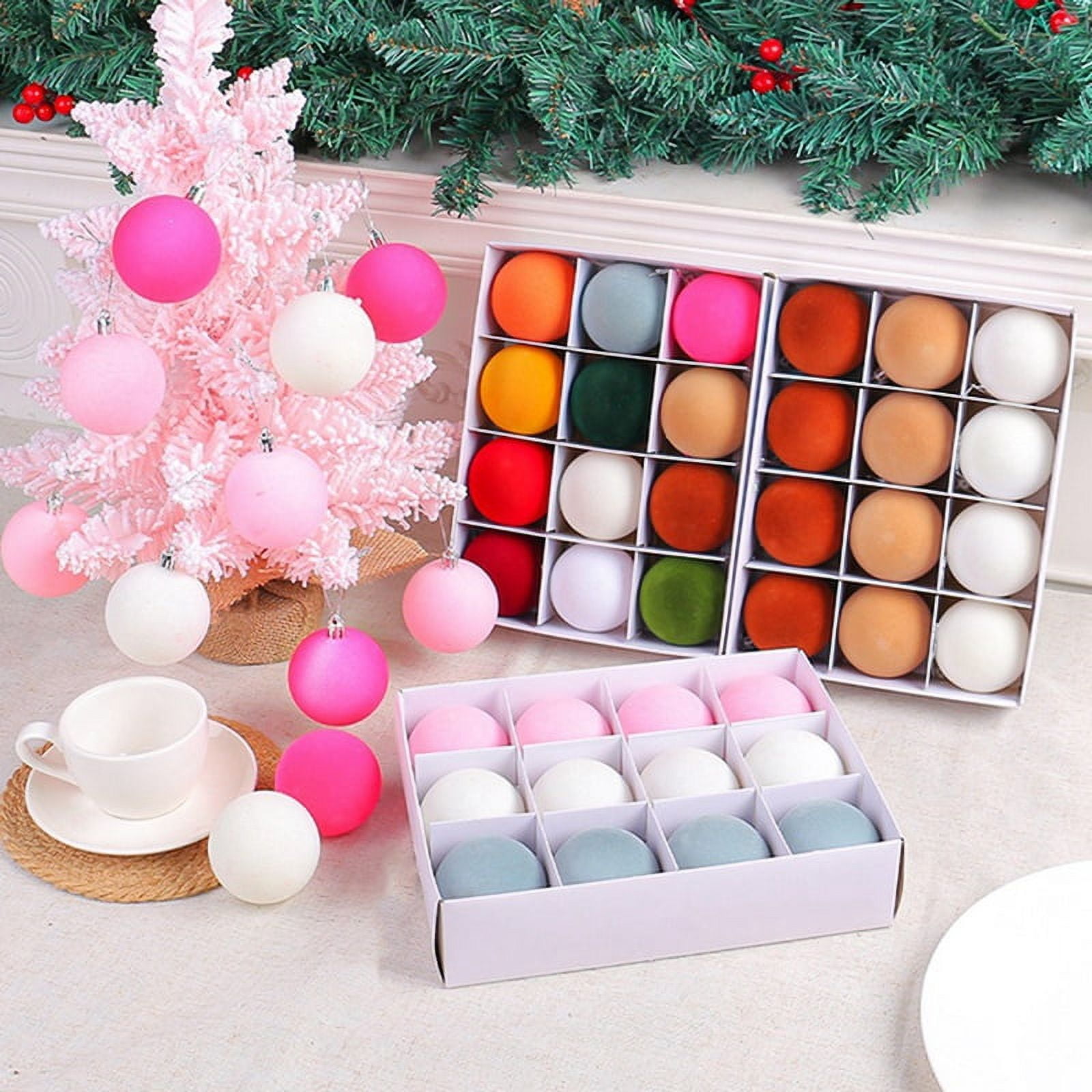 12pcs Christmas Hanging Balls Christmas Parties Christmas Ball DIY ...