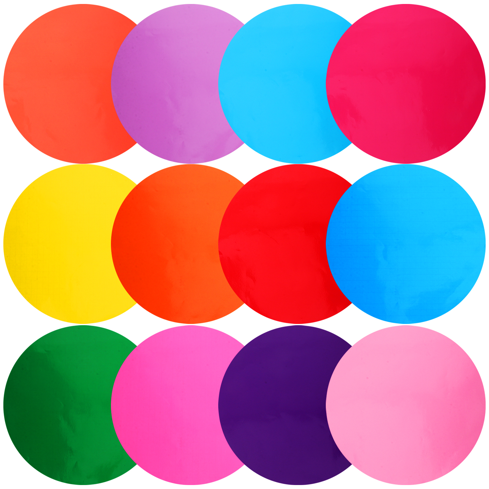 12pcs Colorful Reusable Dry Erase Stickers For Kids' Art And Learning ...