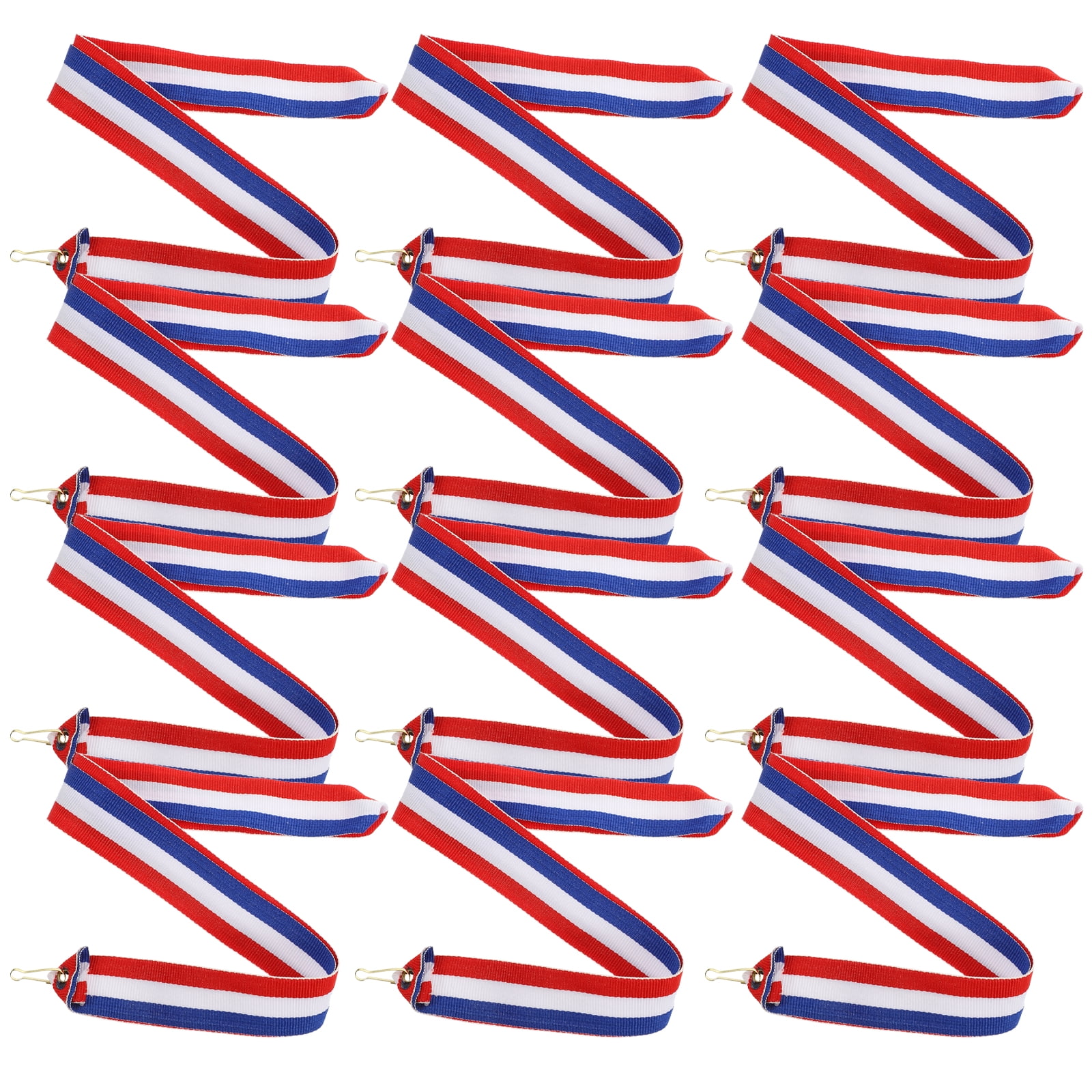 Raindrops Medal Lanyard with Clips, Multi-Color Alloy, 12 Pieces for ...