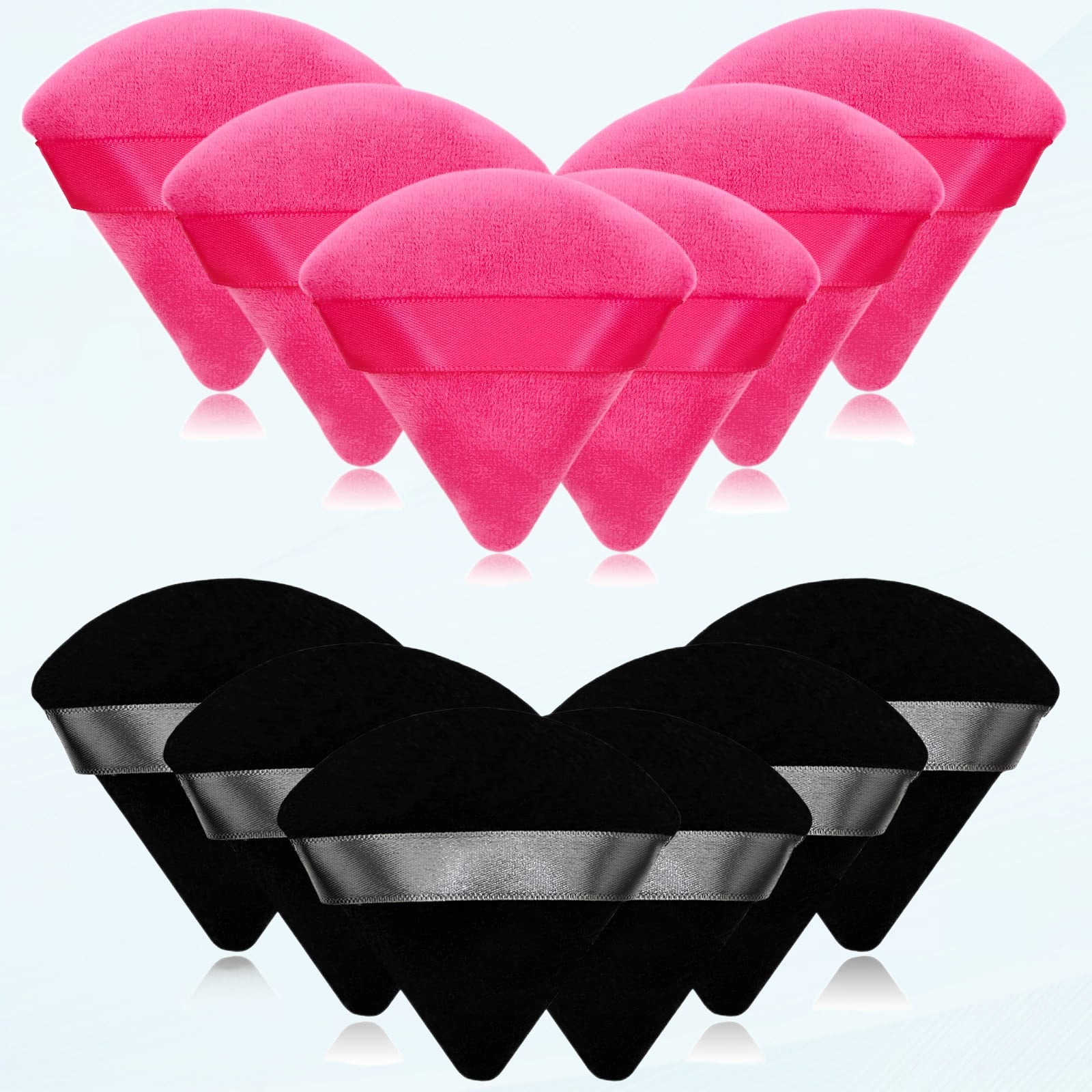 12pcs Cosmetic Powder Puffs, 2.76 Inch Portable Soft Sponge Setting ...