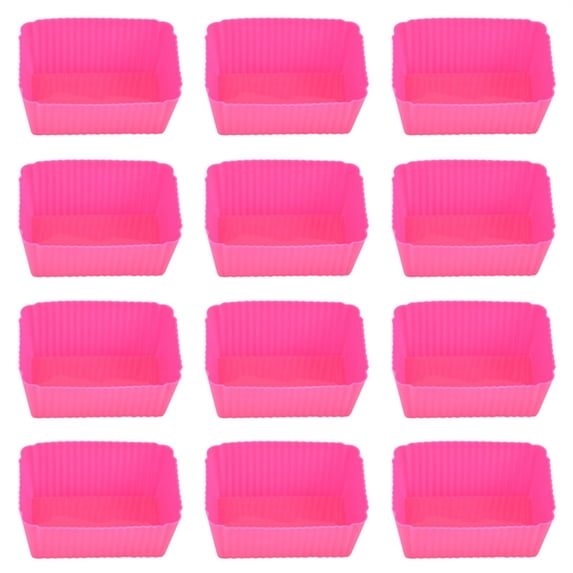 12pcs Cupcake Kitchen Cases Liners, Cake Baking Craft Cup Cake Mould ...