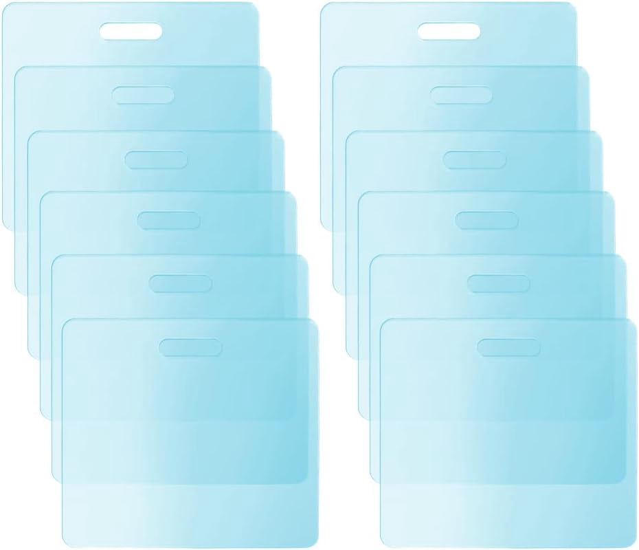12pcs Dazzle Blue Acrylic Badge Buddy 3.1x3.3inch DIY Badge Buddy ...
