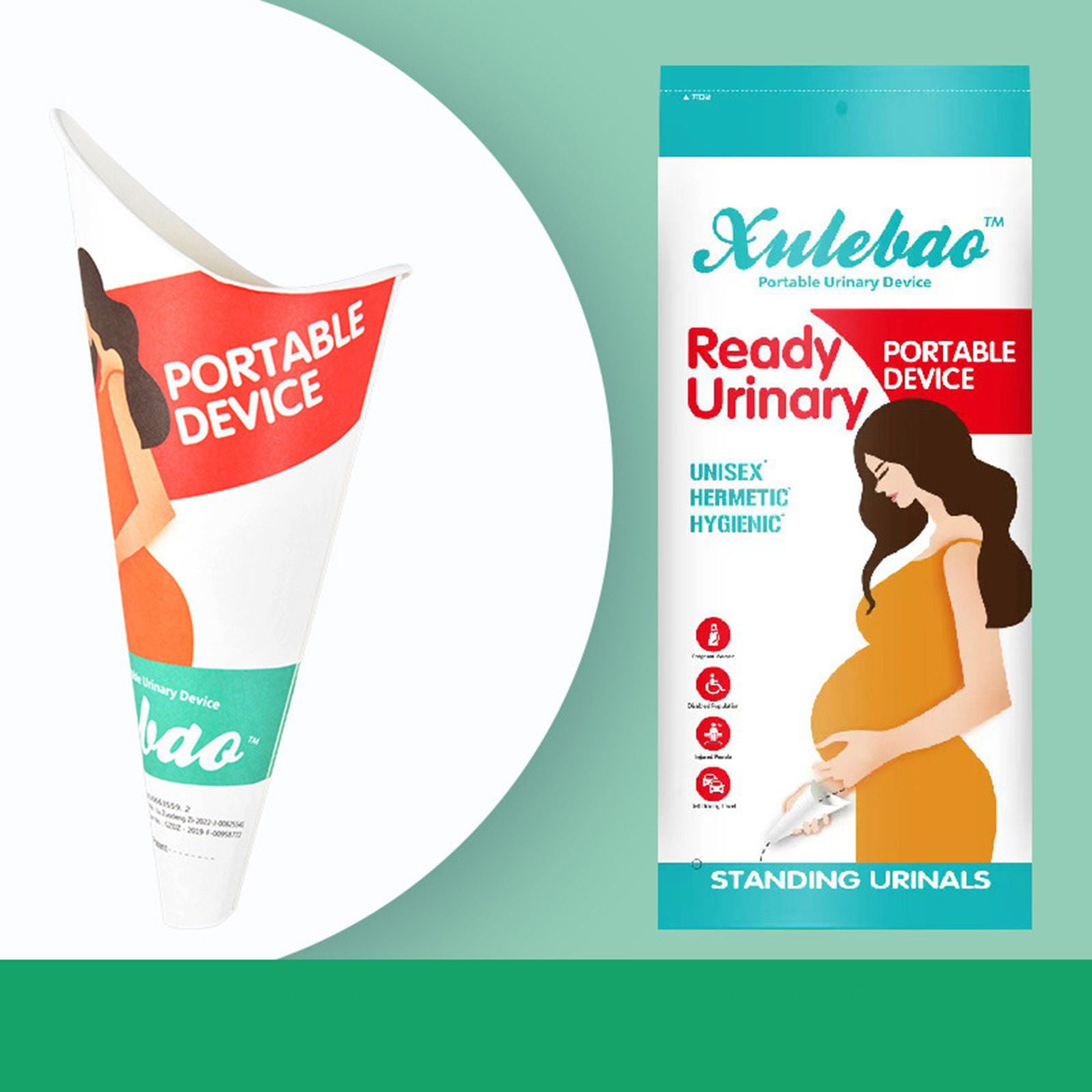 12pcs Disposable Female Urination Device Portable Lightweight Women ...