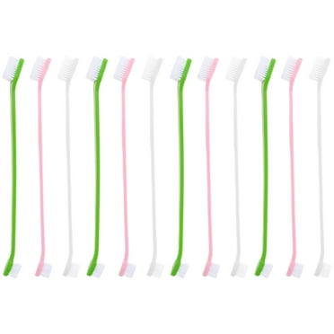 Boshel Dog Toothbrush Set - Dual Headed Long Handled + Finger ...