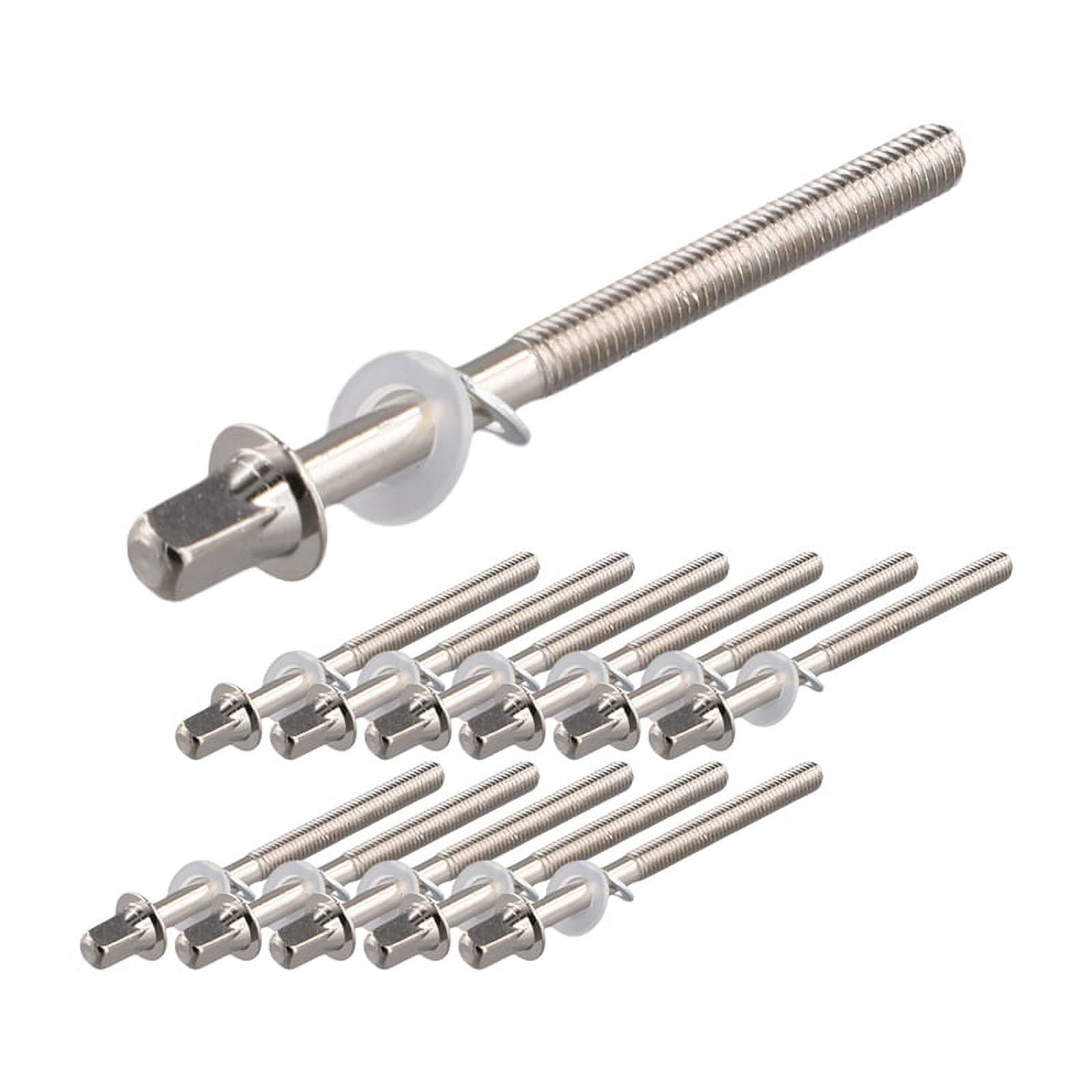 12pcs Drum Tension Rods Tension Screws Drum Screws Set Snare Drum ...