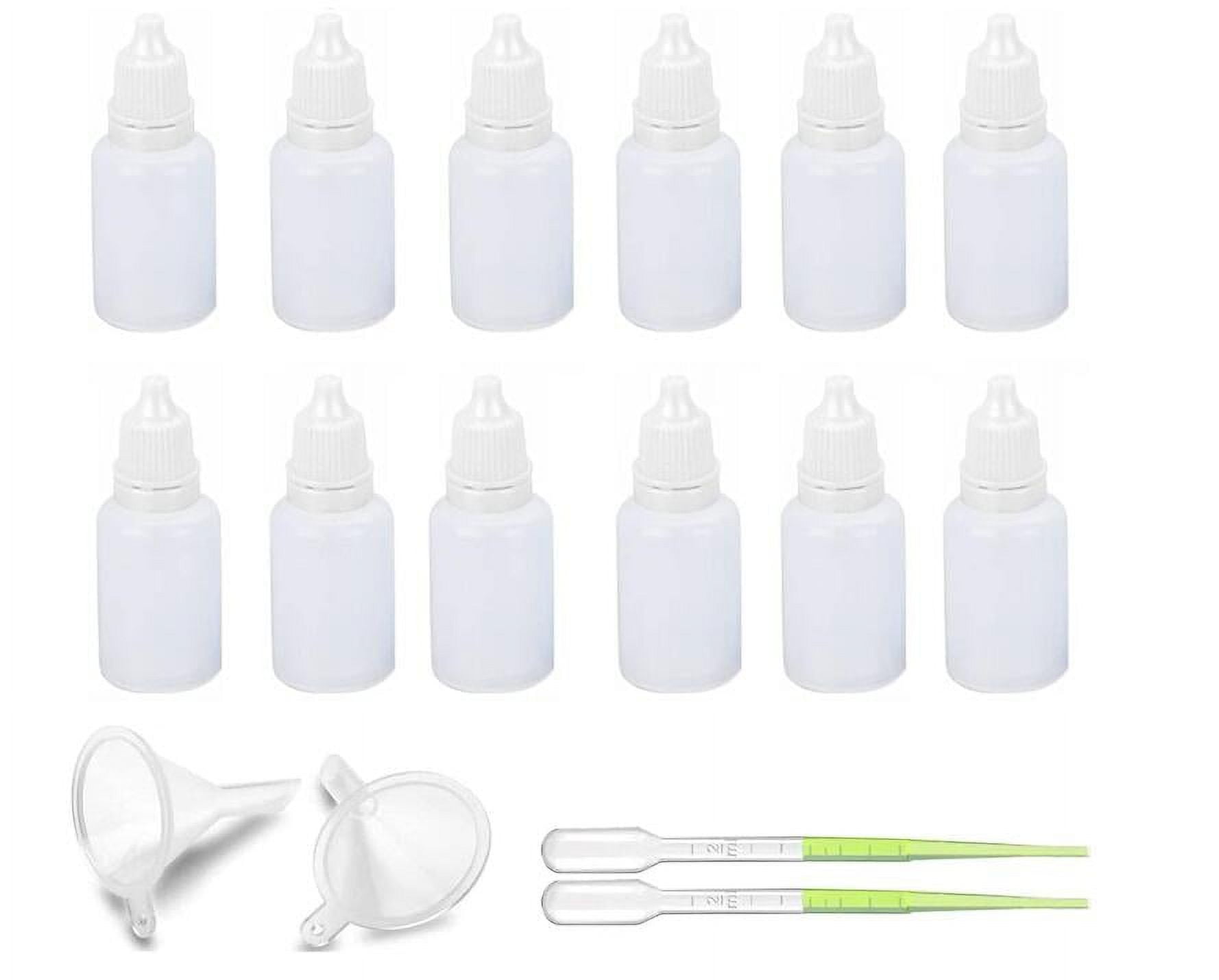 12pcs Eye Dropper Bottles Squeezable Plastic Dropper Bottles Small Eye ...