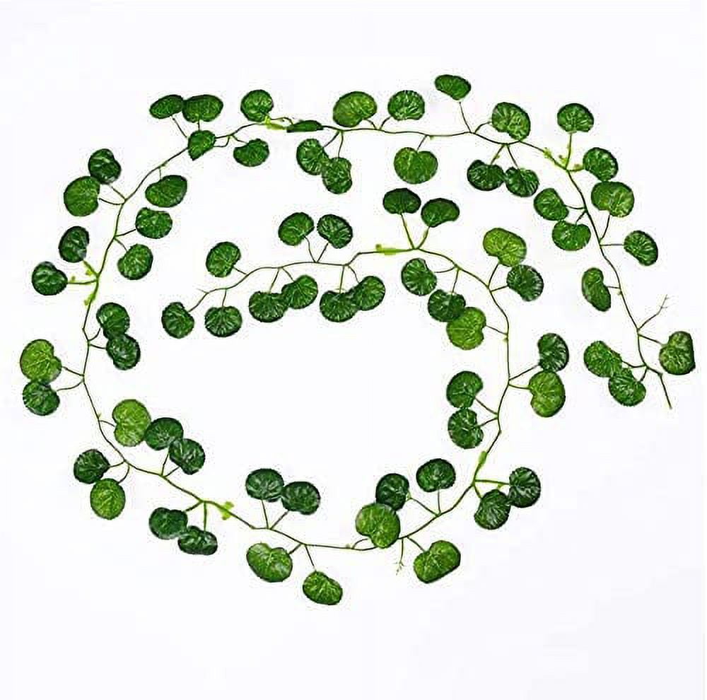 12pcs Fake Ivy Leaves Fake Vines Artificial Ivy, Silk Ivy Garland ...
