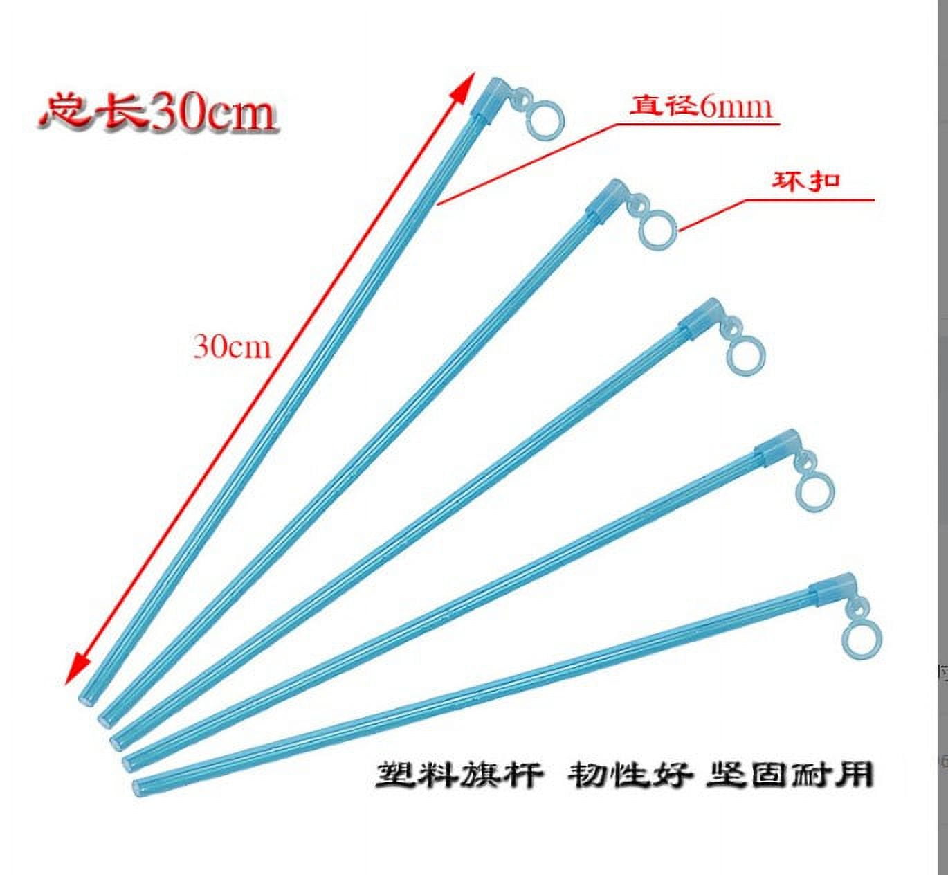 12pcs Flagpole for Flags Hand Waving Flagpoles Fish Windsock Flagpoles ...