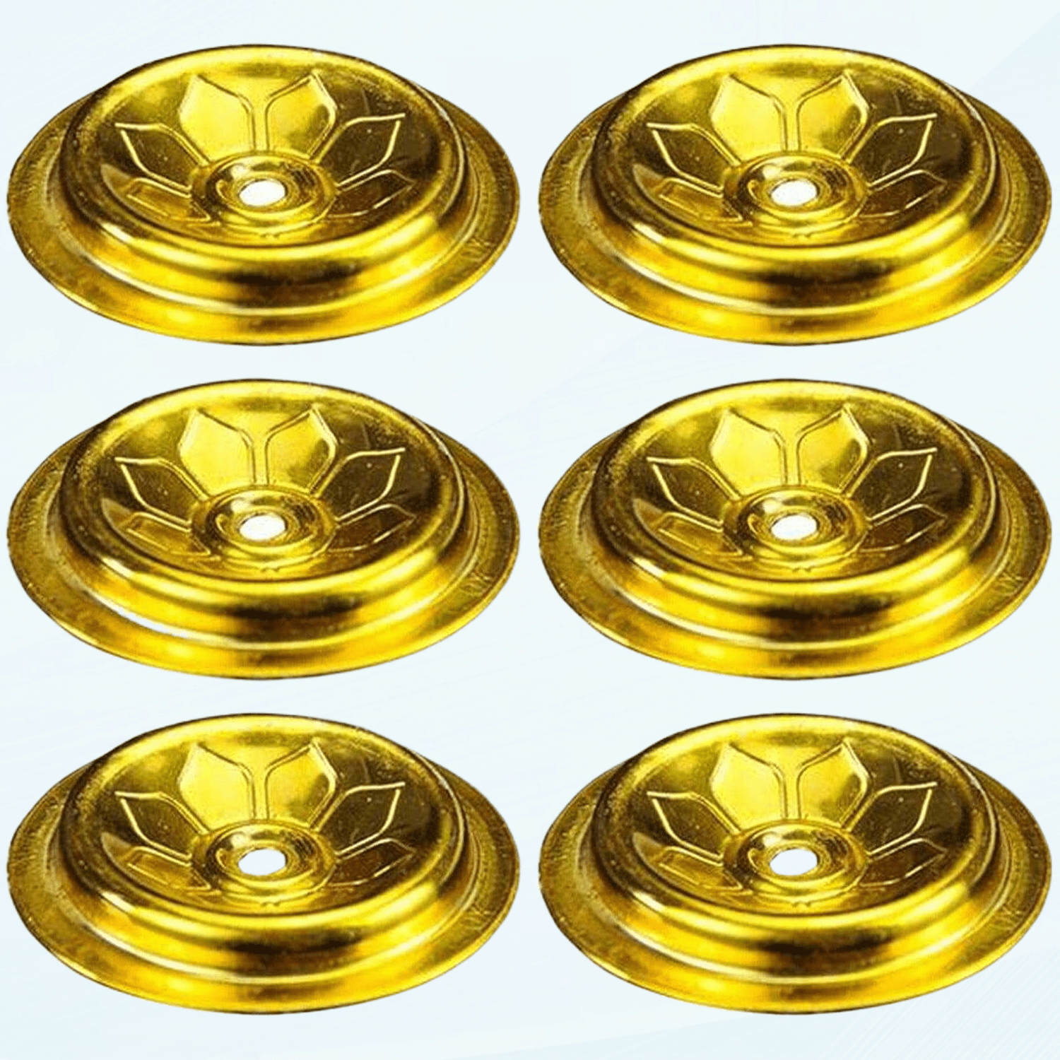 12pcs Floating Wicks Holders Oil Floating Holders Oil Lamp Wick Stands ...