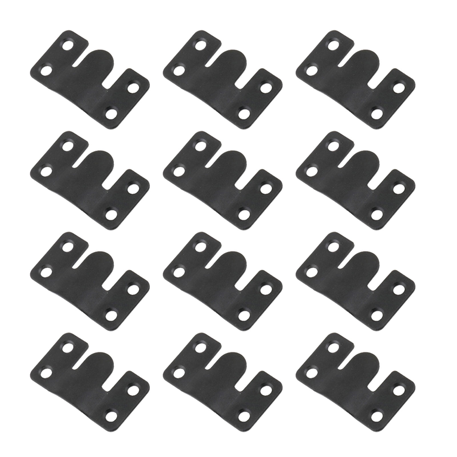 12pcs Flush Concealed Mount Bracket Interlockings Buckle Heavy Duty ...