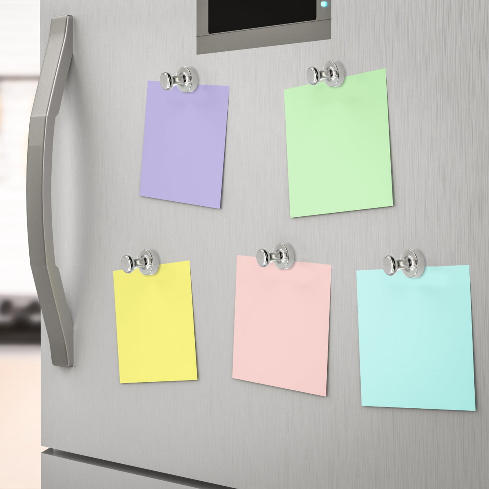 12pcs Fridge Magnets Push Pins,Small Push Pin Magnets For Whiteboard ...