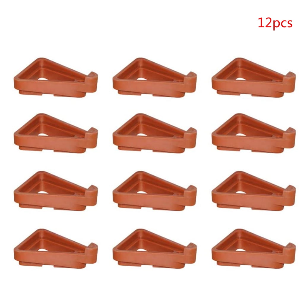 12pcs Garden Plant Flower Pot Feet Stand Invisible Risers Toes Lifters ...