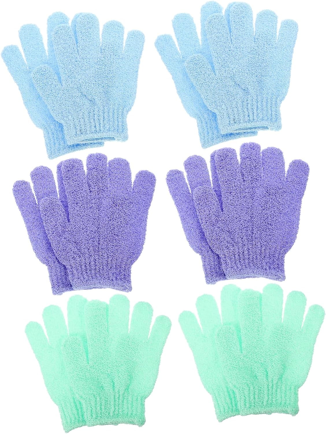 12pcs Grooming Glove Body Scrub Gloves Scrub Mitt Exfoliating Mittens ...
