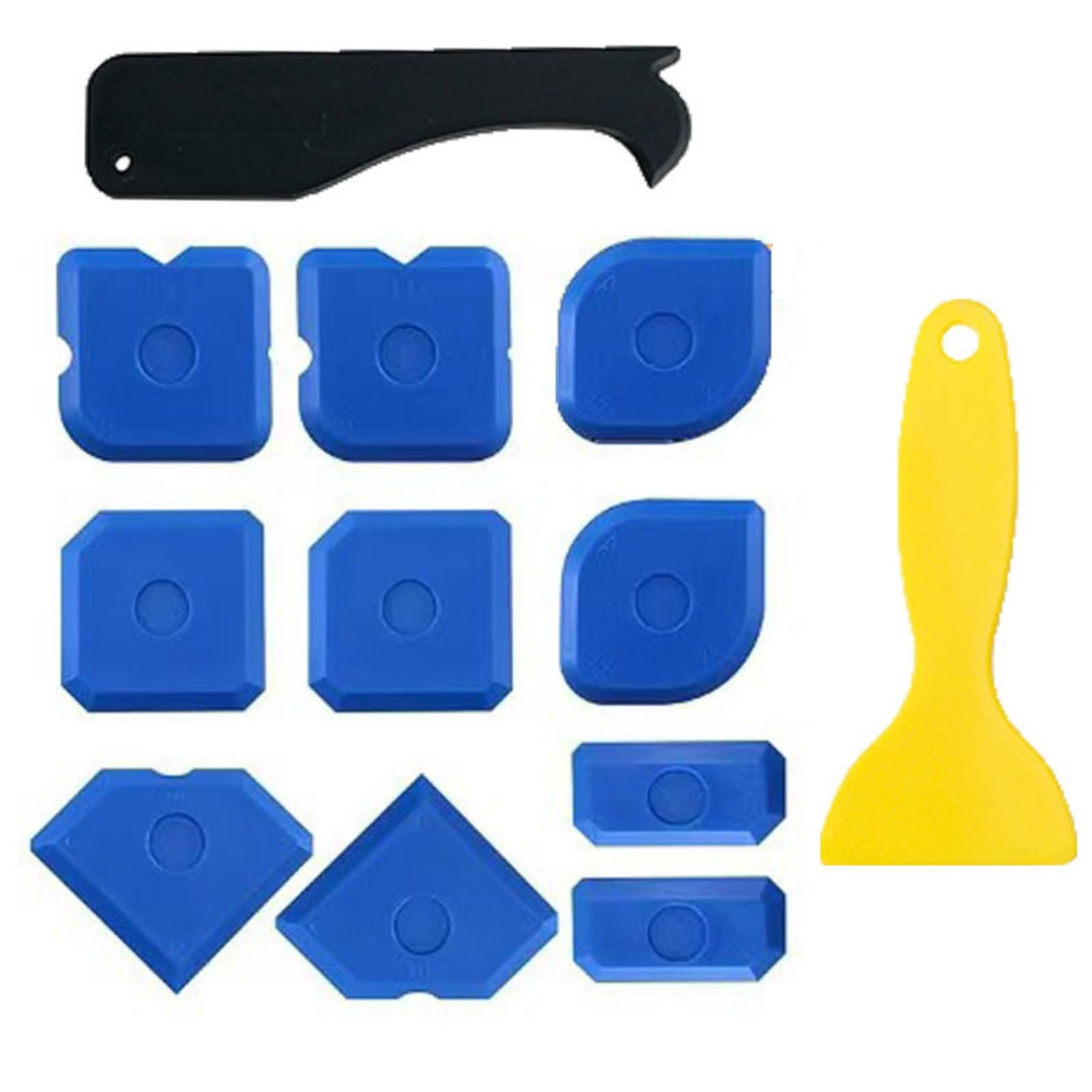12pcs Grout Cleaning Tool Set Flexible Scrapers Caulking Tool For Tight ...