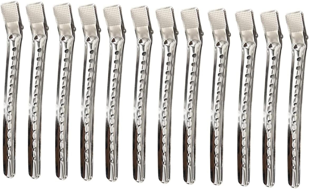 12pcs Hair Styling Tools Alligator Hairpins Hair Dye Hairpin Duck ...