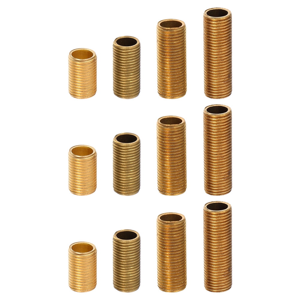 12pcs Hollowed Lamp Threaded Rod Lamp Hardware Lamp Repair Kit Thread ...