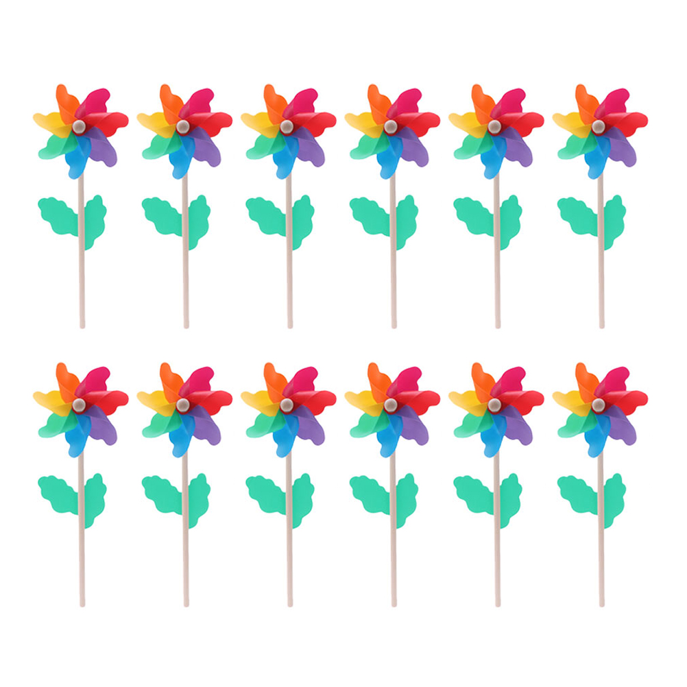 RENACLIPY windmill for kids Pinwheels Wood 12pcs - Walmart.com