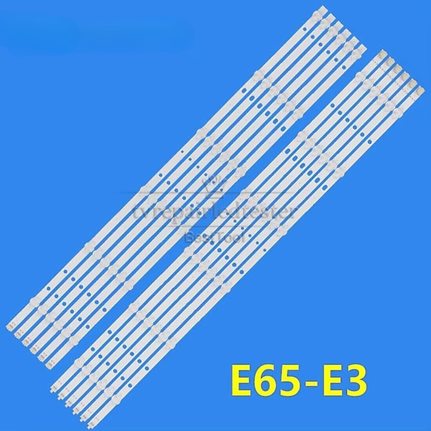 12pcs LED Backlight Strips LB65041 V1 V0 TPT650UA-QVN06.U For Vizio E65 ...
