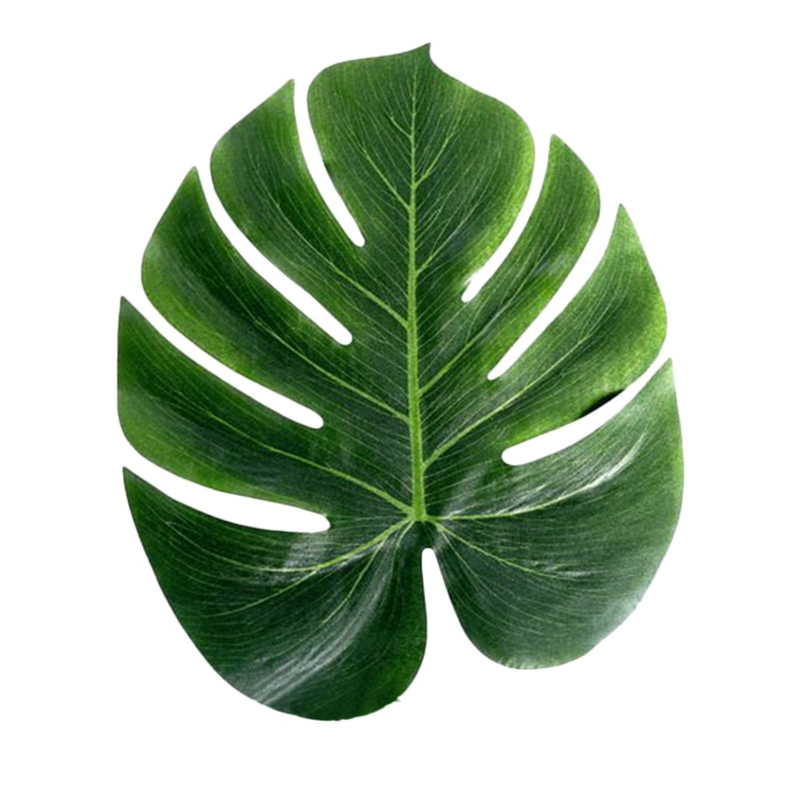 12pcs Large Artificial Tropical Palm Leaves, Party Jungle Beach Theme ...