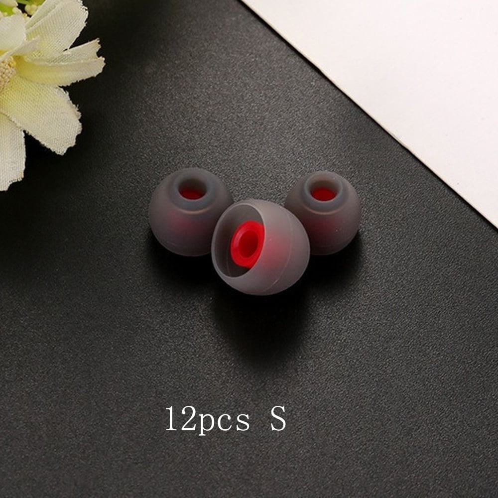 12pcs Layer Silicone In-Ear Earphone Covers Cap Replacement Earbud Bud ...