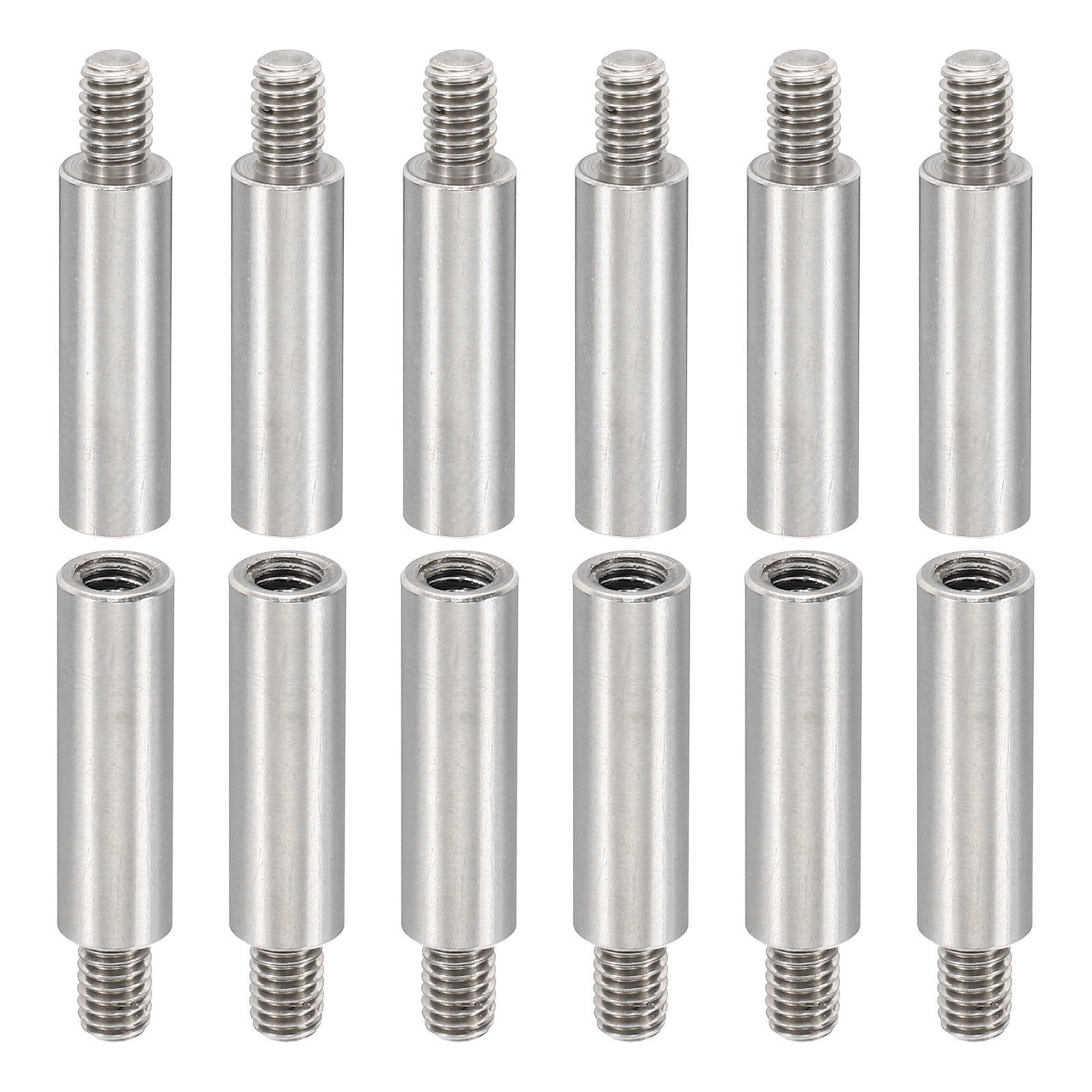 12pcs M4 Standoffs, M4 20+6mm Spacer Standoffs Steel Threaded Standoffs ...