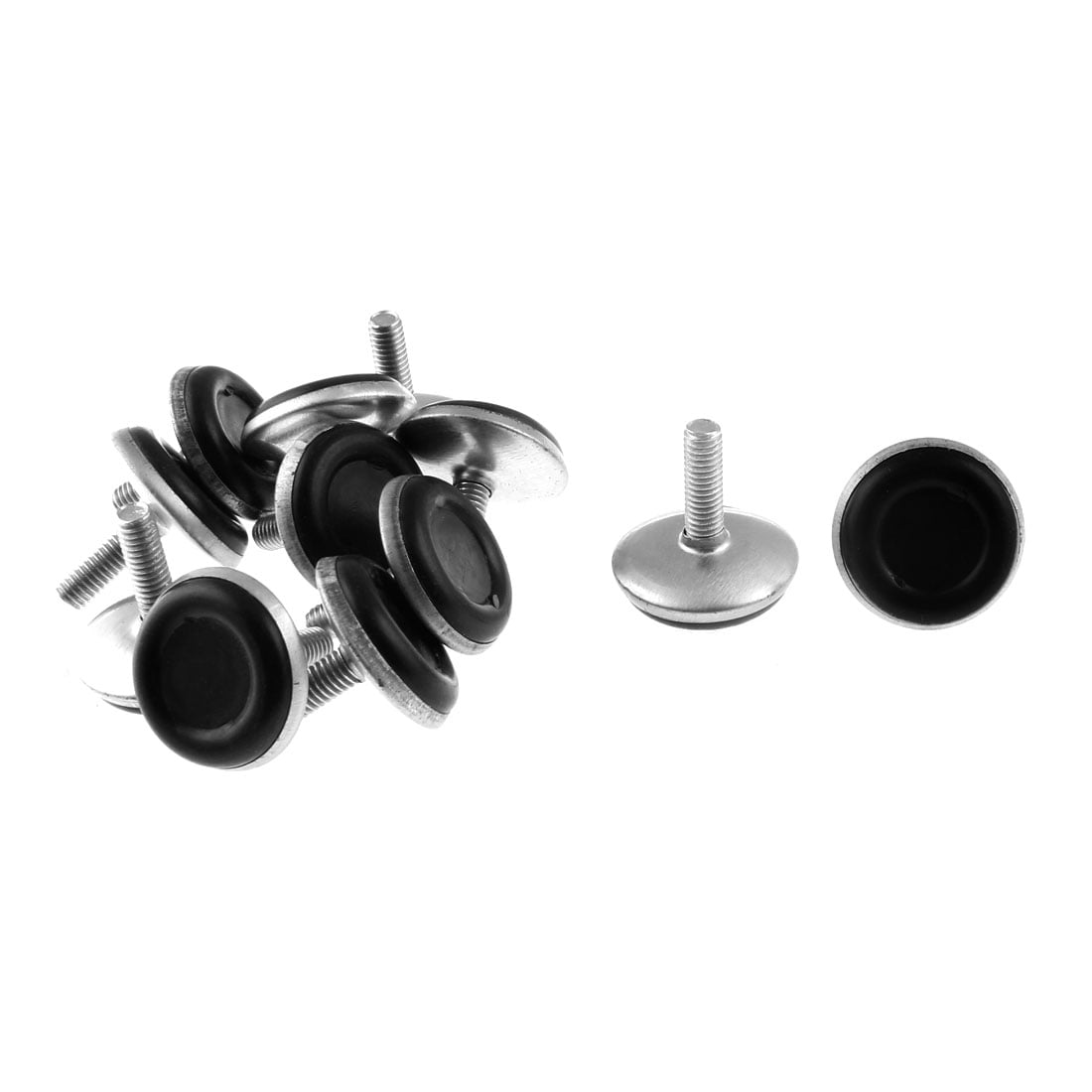 12pcs M6 Thread Furniture Desk Glide Leveling Foot Adjuster - Walmart.com