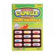 48 Pc Magic Grow Growing Animal Capsules Expanding Sponge Foam Toy 4 ...
