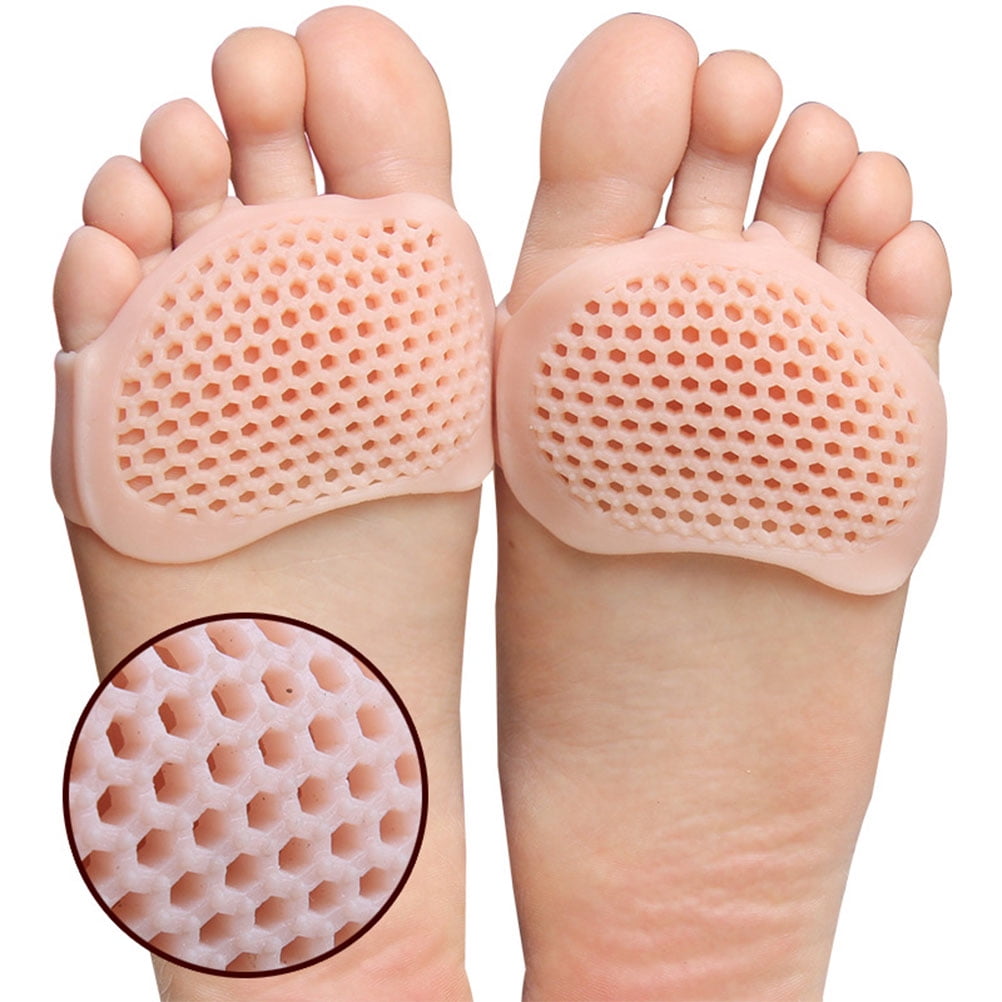 12pcs Metatarsal Sleeve Foot Pads Forefoot Toe Insoles Anti-pain Insole ...