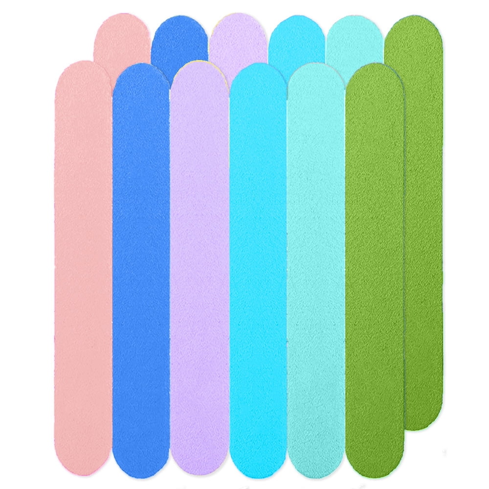 12pcs Mini Nail File Stylish Practical Fingernail File for Natural and ...