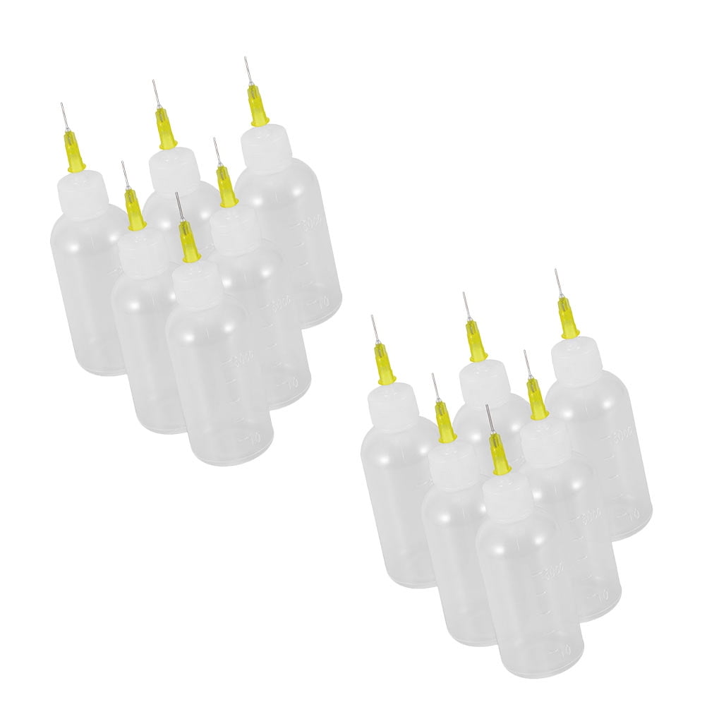 12pcs Needle Tip Applicator Squeeze Bottles Liquid Glue Dropper ...
