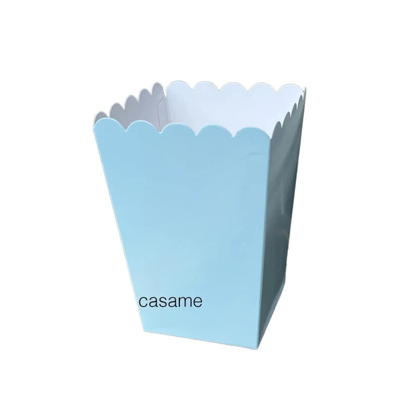 12pcs Paper Candy Cartons Popcorn Box Party Supplies Pure Popcorn Boxes ...