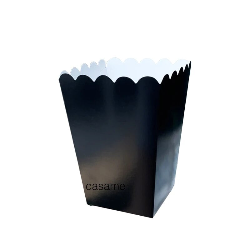 12pcs Paper Candy Cartons Popcorn Box Party Supplies Pure Popcorn Boxes ...