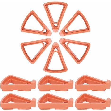 12pcs Plant Pot Feet Invisible Flower Pot Risers Triangle Lifting Feet ...