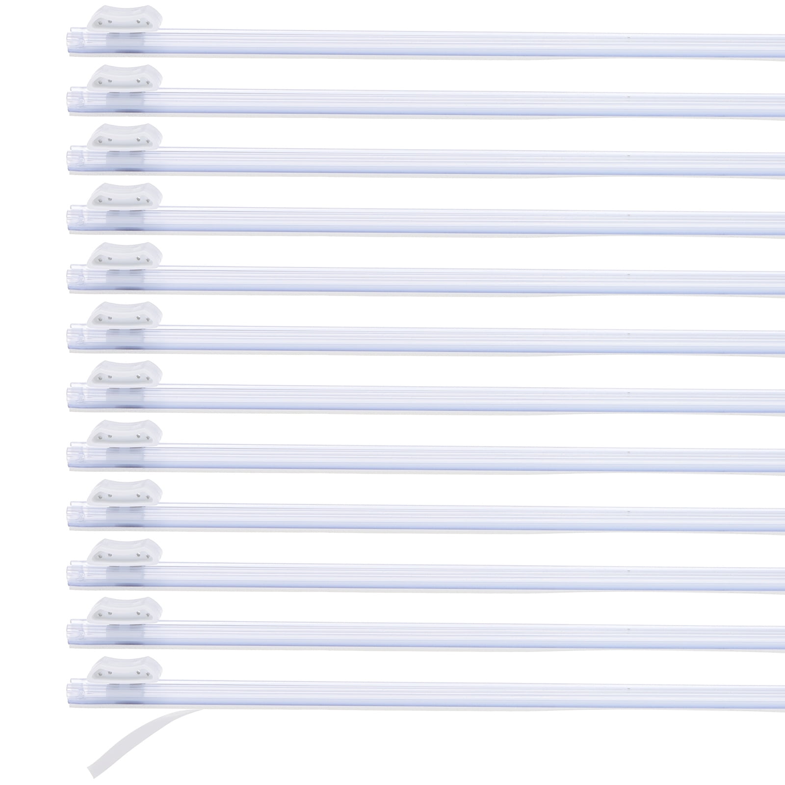 12pcs Plastic Wrap Cutter, 17in Plastic Wrap Slide Cutter Self Adhesive ...