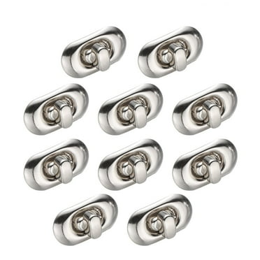 Uxcell 6 Pack Alloy Turn Lock Clasp Purse Closures Twist Lock Bag ...
