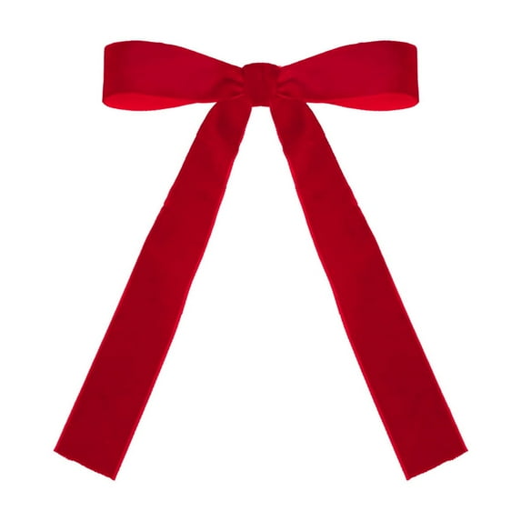 12pcs Red Velvet Bows For Christmas Tree Decorations Wreath Garland ...